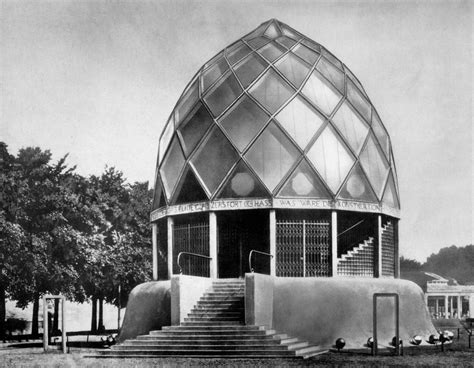 Taut Bruno 1914 Glass Pavilion Werkbund Exhibition