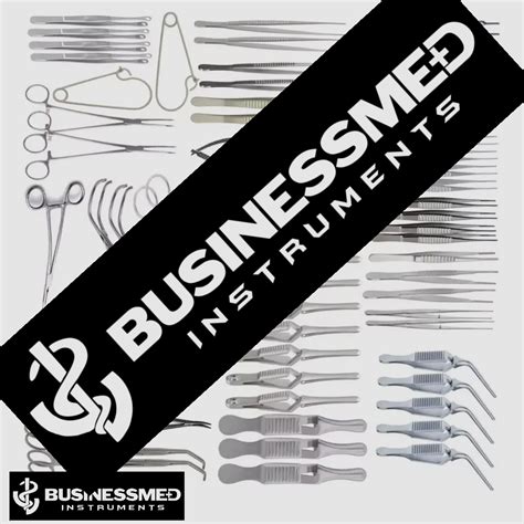 Basic Vascular Surgical Instrument Set Businessmed Instruments