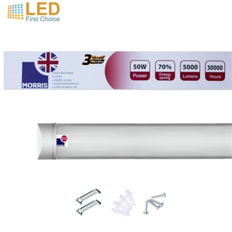 Morris Slimline 6ft Led Batten Light Led First Choice