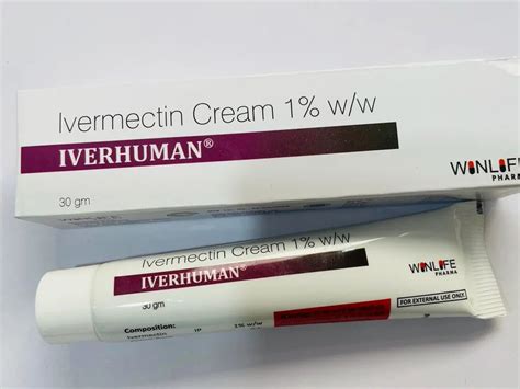 Iverhuman Ivermectin Cream 1 Ww Packaging Size 30 G At ₹ 550tube
