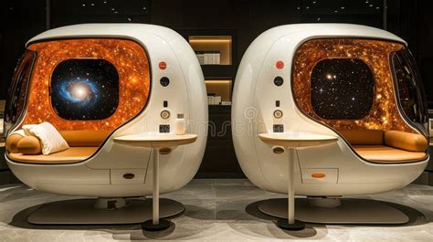 Space Pods Stock Illustration Illustration Of Brown 338768596