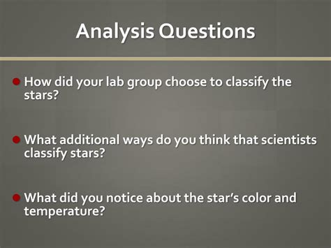 Ppt Star Classification Powerpoint Presentation Free Download Id