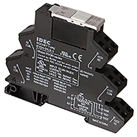 Idec Corporation Rv8h 2s Ad24 Power Relaydpdt24vacvdc8a250vac
