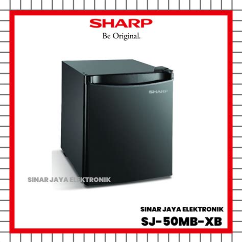 Jual Lemari Es Mini Sharp Sj 50mb Xb Kulkas Mini Sharp Sj 50mb Xb Shopee Indonesia