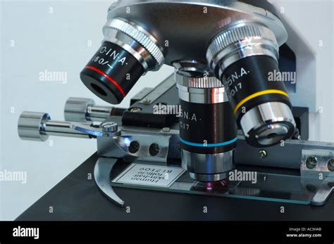 Microscope Objectives Banque De Photographies Et Dimages à Haute