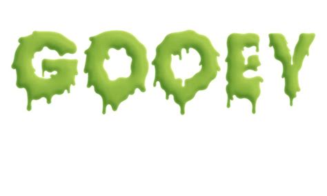 Great Gooey Photoshop Text Tutorial Photoshop Tutorial Text Text