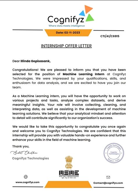 Machinelearning Aienthusiast Internshipopportunity