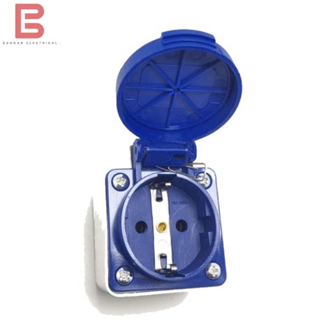 Jual Wall Socket Mounting 2 Pin 16a 112 Fort Shopee Indonesia