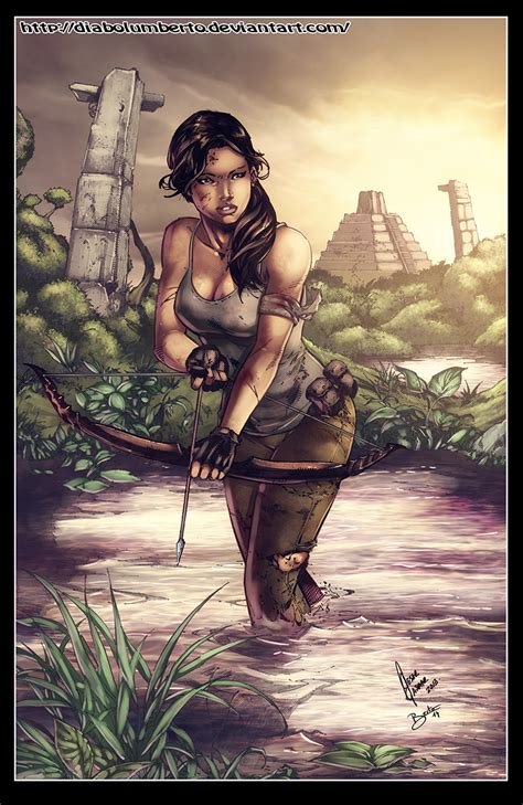 Lara Croft Games Tomb Raider Diabolumberto Game Art Joyreactor