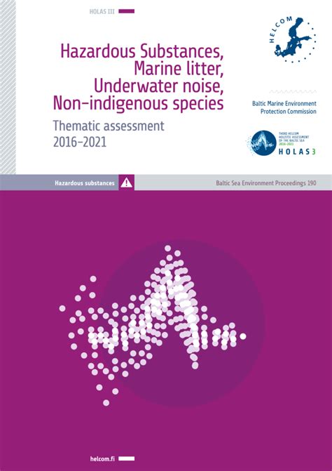 Hazardous Substances State Of The Baltic Sea Third Helcom Holistic