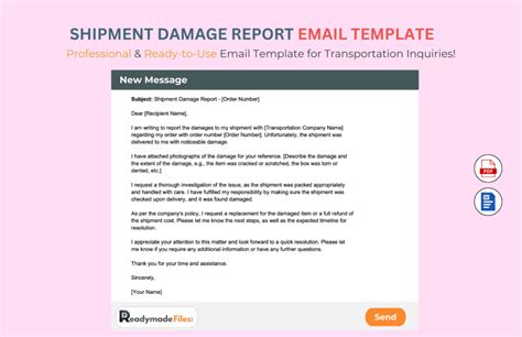 45 Ready To Use Email Templates For Transport And Logistics Readymade Files