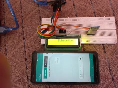 Wireless Notice Board Using Bluetooth And Arduino