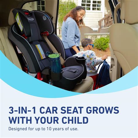 Graco Slimfit 3 In 1 Convertible Car Seat Ultra Space Saving Design