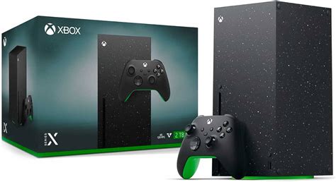 Xbox Series X Galaxy Black Special Edition 2tb Ssd Usa Console 8x