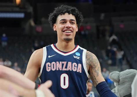 Watch Julian Strawther Drew Timme Discuss Gonzagas Sweet 16 Win Over