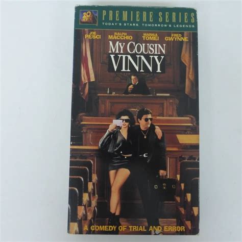 My Cousin Vinny Vhs Joe Pesci Marisa Tomei 1992 Premiere Series £775