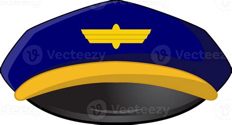 Pilot Hat Cartoon 25257253 Png