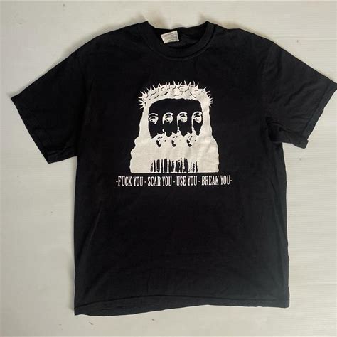 Hand Printed Cudtom T Shirt Depop