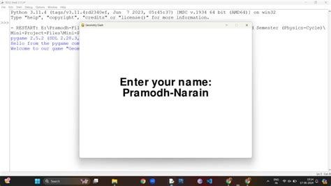 pramodh narain on linkedin geometry dash project screenshots