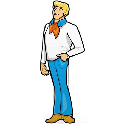 Scooby Doo Fred Jones Figpin Classic 3 Inchpremium Enamel Pin 721
