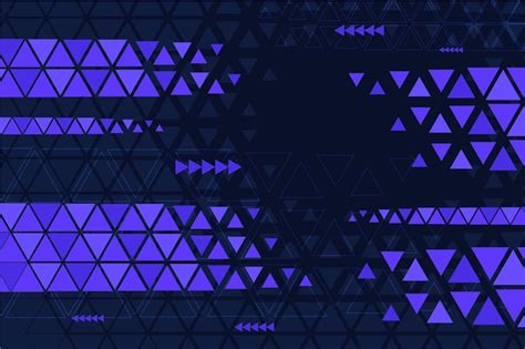 Flat Design Polygonal Background Free Vector