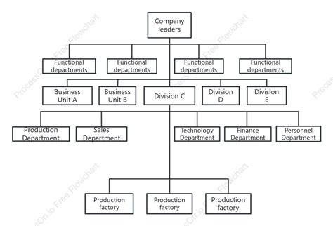 Divisional Organizational Structure Organizational Structure