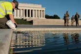 Trump Team Dumps Bleach Into Reflecting Pool Trying To Rid Green Algae