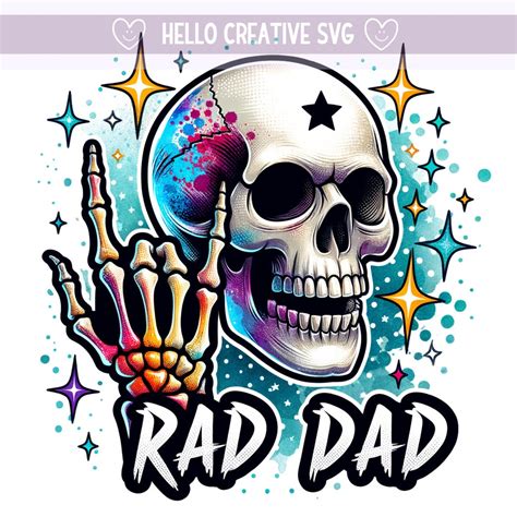 Rad Dad Clipart Skeleton Dad Png Best Dad Clipart Fathers Day Png Dad Png Step Dad Clipart