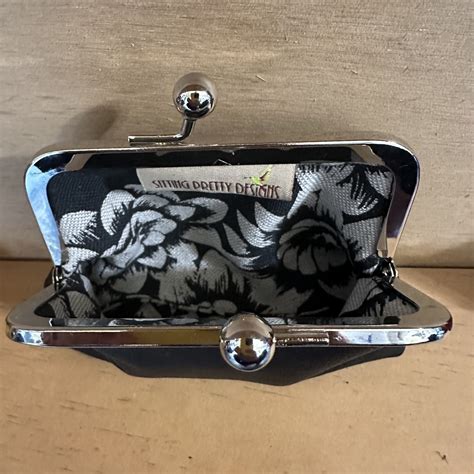 Itty Bitty Purse Black Sitting Pretty Designs