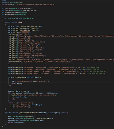 How To Insert Date Values Into The Database With Grocery CRUD Enterprice Grocery CRUD