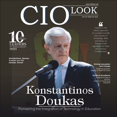 The 10 Most Visionary Leaders In Education 2023 Vol 2 September2023