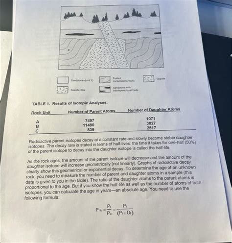 Solved Using Radiometric Dating To Help Determine The