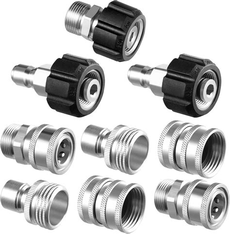 Twinkle Star Pressure Washer Adapter Set Stainless Steel