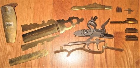Muzzleloader Pennsylvania Parts Set Landr Flint Black Powder Dwps6 4702477548
