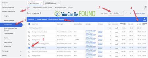 Quick Guide How To View Google Ads Search Terms Report And Add Negative Keywords
