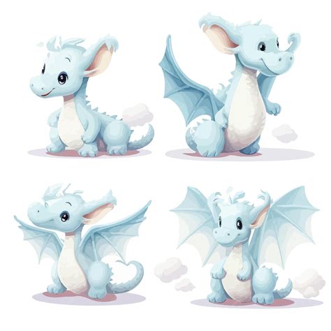 Premium Vector Cute Dragon Vector