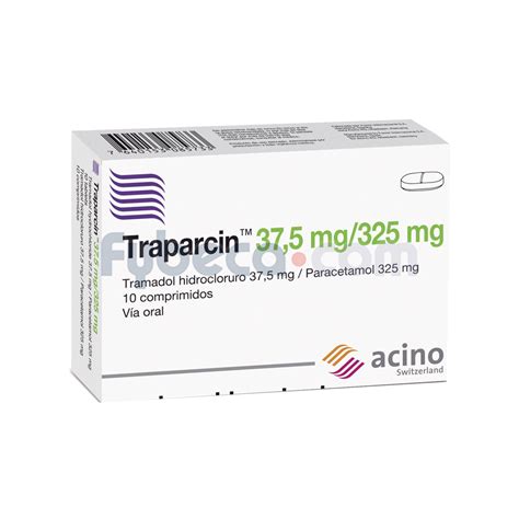 Traparcin Comp 325375 Mg C10 Suelta Fybeca