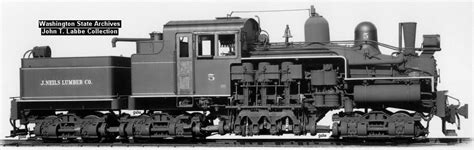 Loco J Neils Lumber Co No 4 And 5 Shay C 60 3