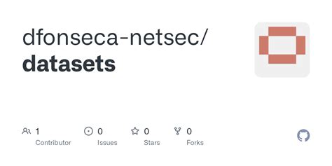 Github Dfonseca Netsecdatasets