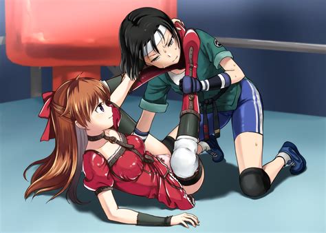 Watari Laboratory Kazama Jun Mutou Megumi Tekken Wrestle Angels Tagme 2girls Bike Shorts