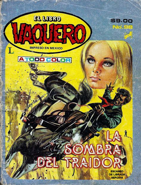 Comics Mexicanos De Jediskater El Libro Vaquero No 98 “la Sombra Del