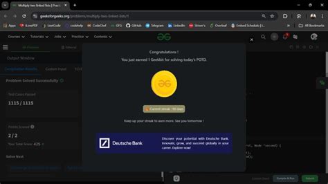 Geekstreak2024 Deutschebank Day21 21daypotdstreak Coding Problemsolving Career Success