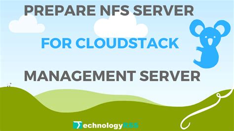 prepare nfs server for cloudstack management server