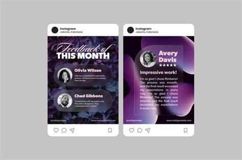 Review Glass Morphism Instagram Post And Canva Social Media Ft Glass