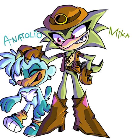 Anatolio And Mika Sonic Ocs By Unoriginalcreator On Deviantart
