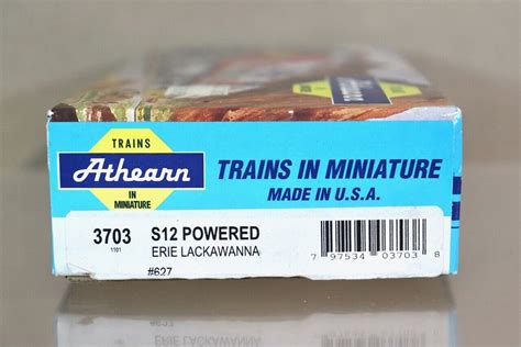Ho Scale Athearn 3703 El Erie Lackawanna S12 Diesel Locomotive 617 For