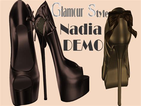 Second Life Marketplace Gs Nadia Demo Mesh Shoes