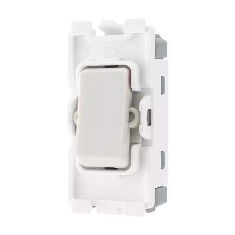 British General Nexus 20a Grid Sp Control Switch White Screwfix