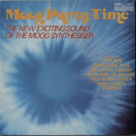 Various 60s And 70s Moog Party Time Uk Vinyl Lp —