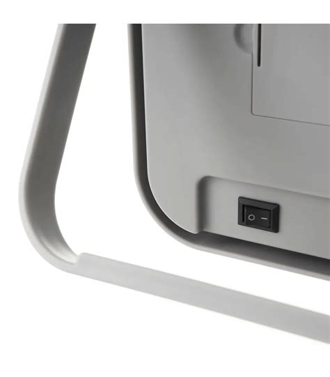 Miroir De Maquillage à Poser Lumineux Led Gris 15x25x22cm